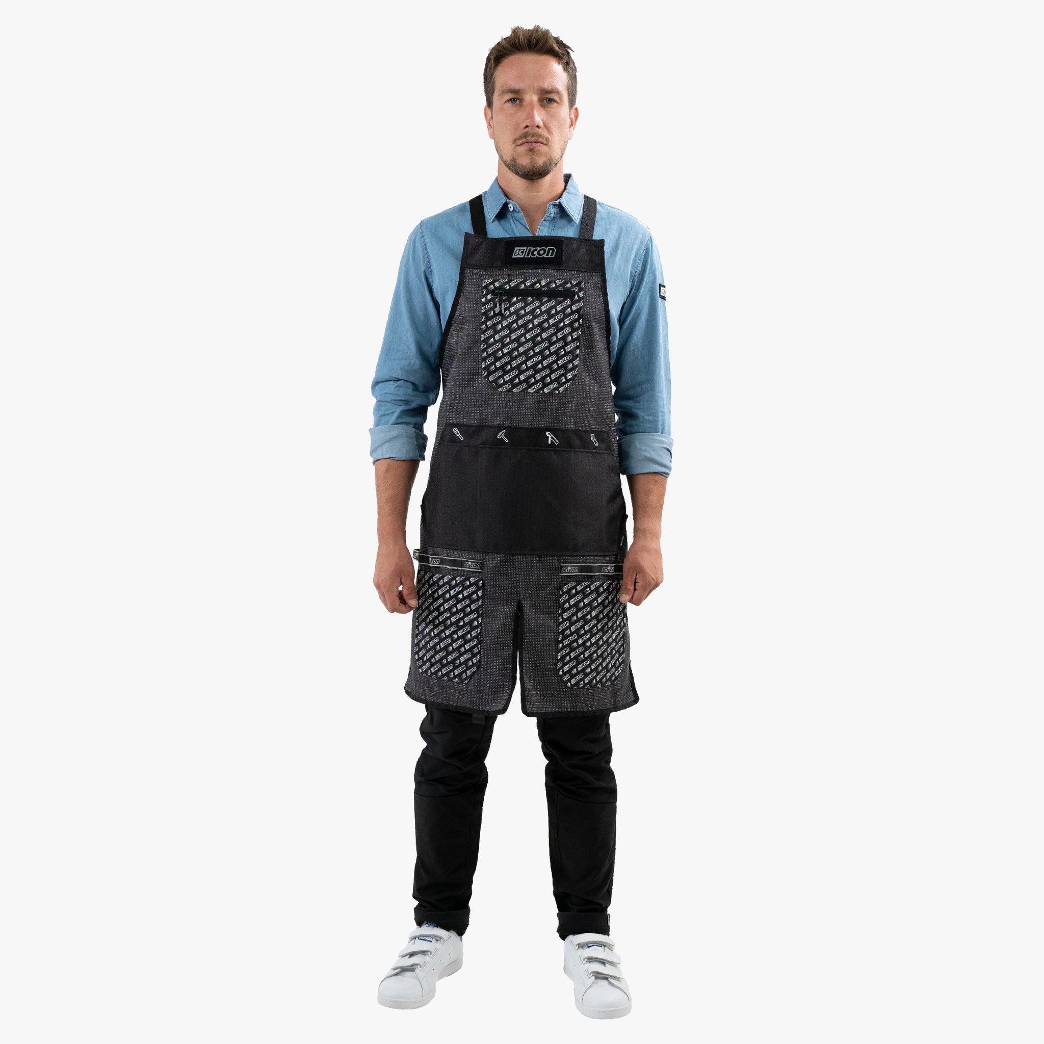 Black Pro Mechanic Apron | Scicon Sports