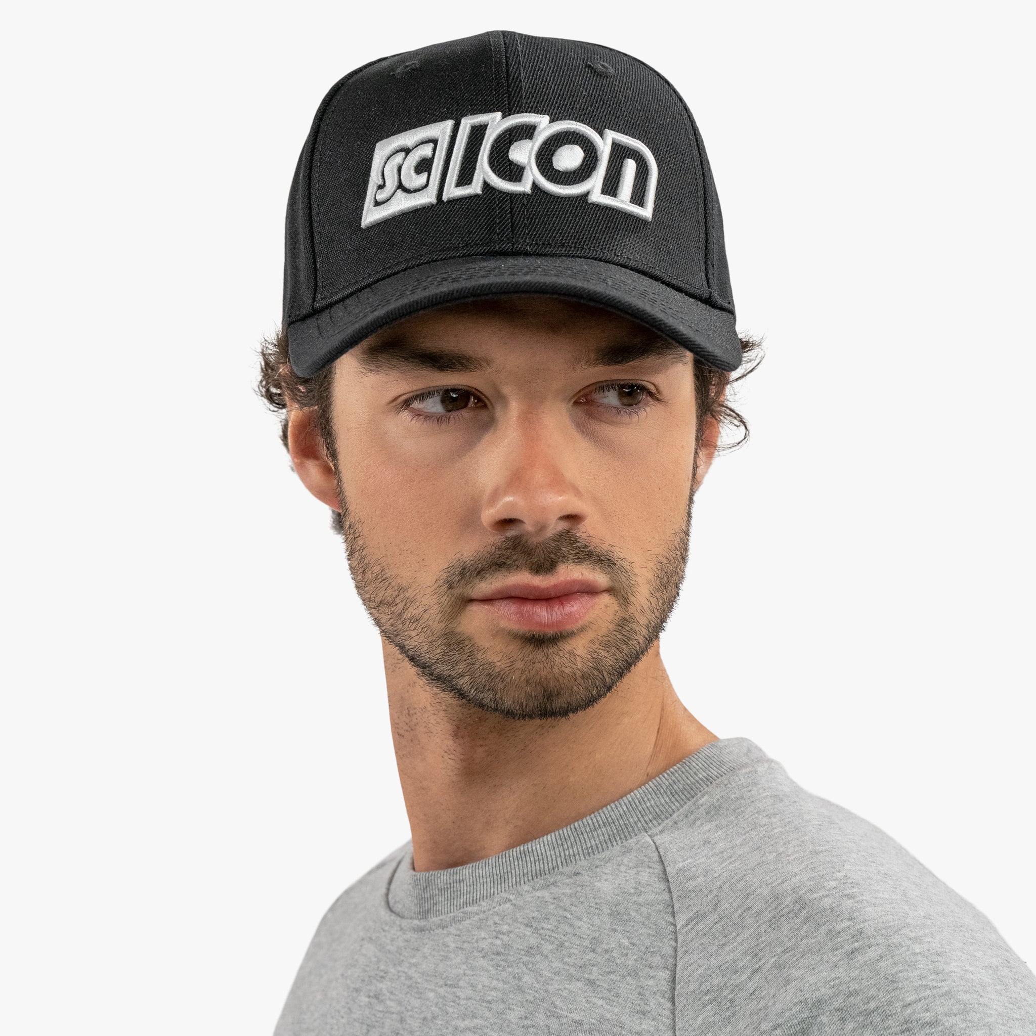 Black Scicon Logo Baseball Cap | Scicon Sports