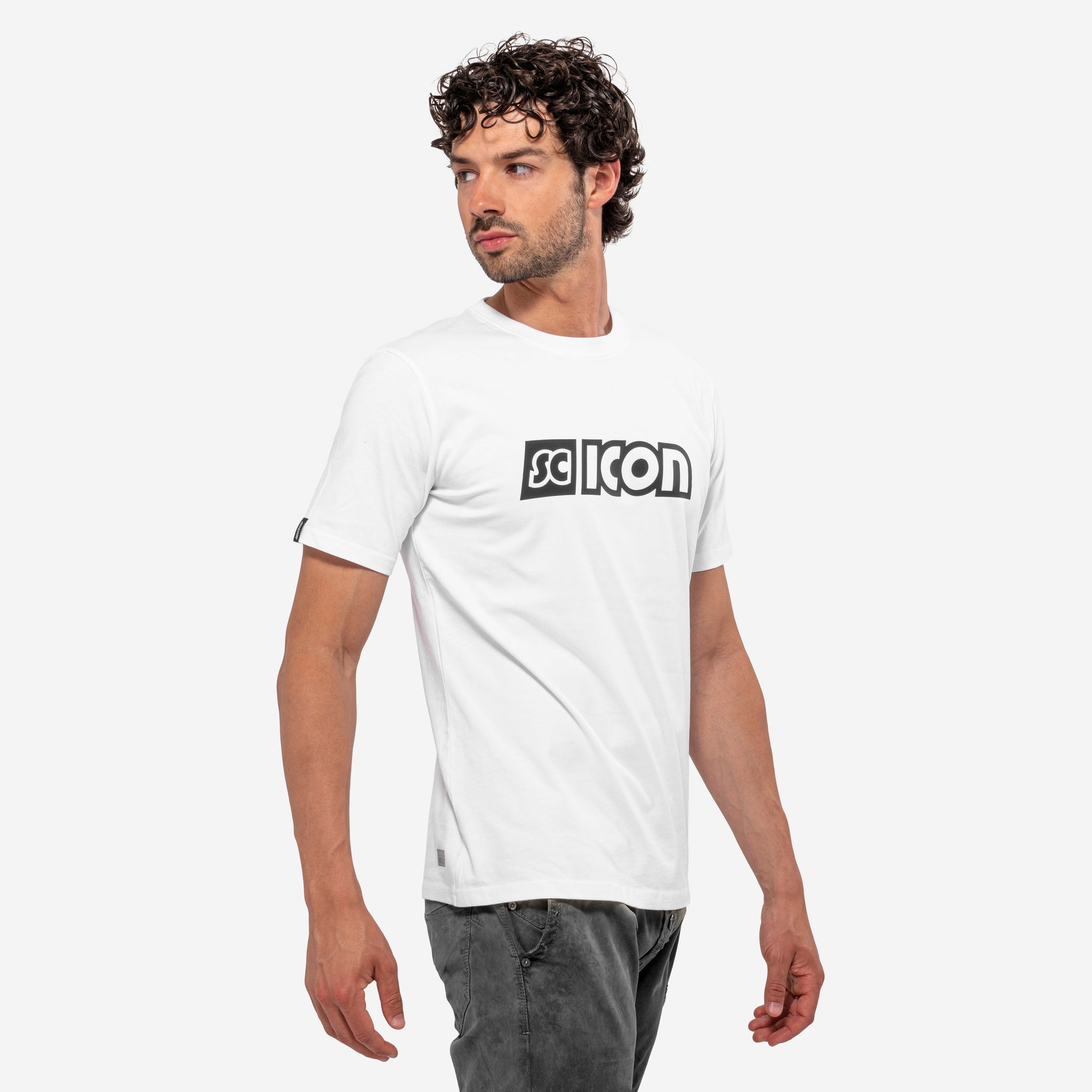 White SC Logo T-Shirt | Scicon Sports